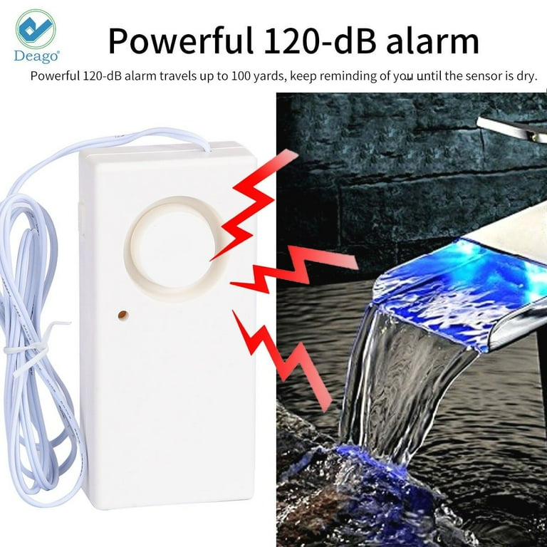 Water Alarm Sensors For Basements Tuya Smart Wifi Water Leak Detector