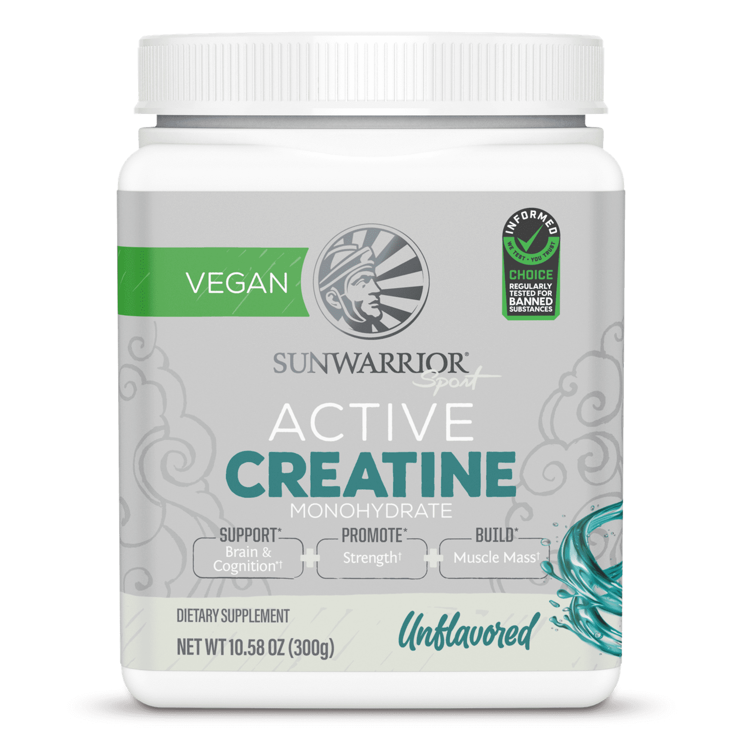 Creatina Sunwarrior Monohidratada 300 g Vegana Sport Sunwarrior ...