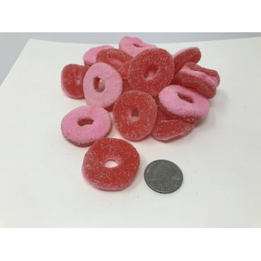 Snak Club Tajin Watermelon Rings Chili & Lime Seasoned Gummy Candy (24 ...