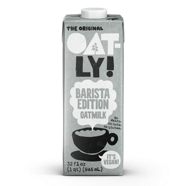 Oatly Barista Edition Oatmilk, 32 Ounce (12 Pack) - Walmart.com