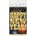 Plastic Fireworks New Year Table Cover, 84" x 54" - Walmart.com