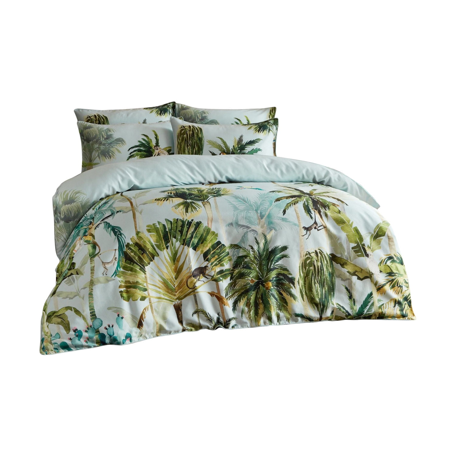 Click here for Paoletti Forsteriana Palm Tree Duvet Cover Set prices