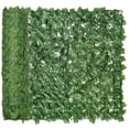 118" x 39" Artificial Ivy Privacy Fence Screen, Dark Green - Walmart.com
