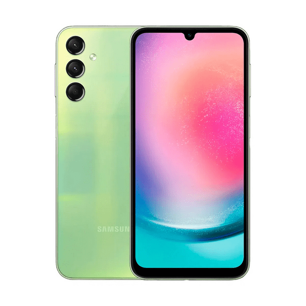 Smartphone Samsung Galaxy A24 128GB 4GB Verde Cámara triple | Walmart ...