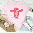 Cows Never broke My Heart Tee Athletic Heather S Peachy Sunday T-Shirt ...