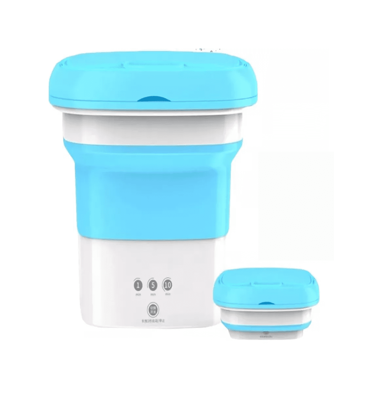 Mini Lavadora Portatil Secadoras Para Ropa Interior Calcetín Azul ...