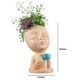 Sunjoy Tech Flower Vase Lovely Large Capacity Reusable Resin Coffee ...