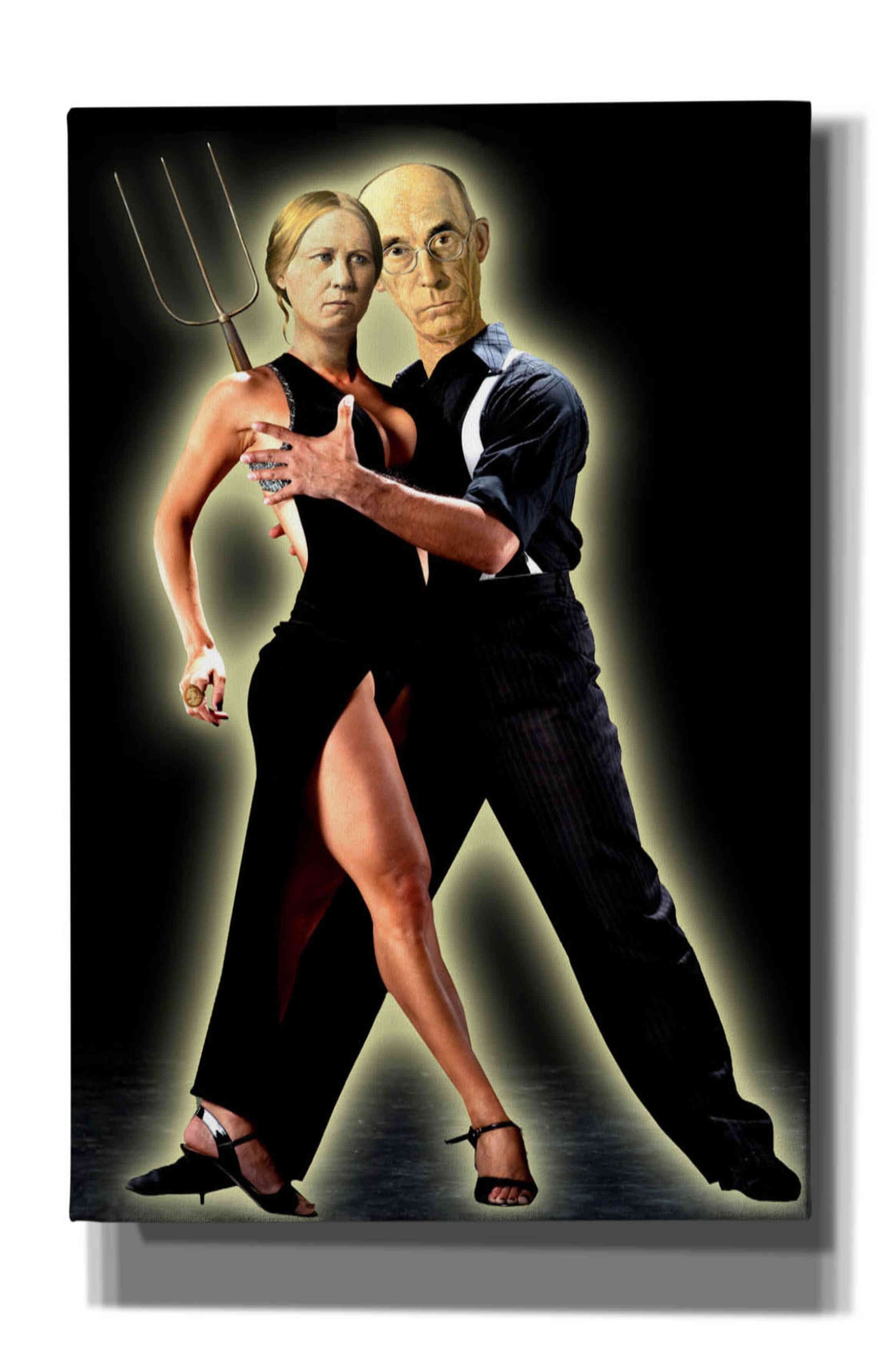 Epic Graffiti 'Gothic Tango' by Barry Kite, Canvas Wall Art, 12"x18 ...