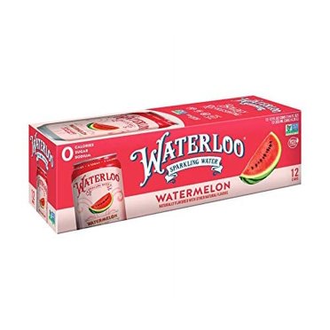 Waterloo Sparkling Water, Lemon-Lime, 12 fl oz, 24 Pack Cans - Walmart.com