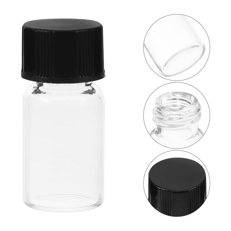 Glass Vials With Screw Caps