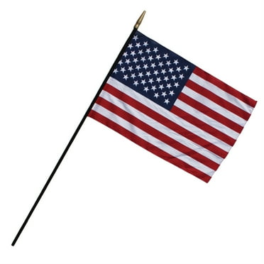 4" X 6" USA Flags | Package Of 12 - Walmart.com