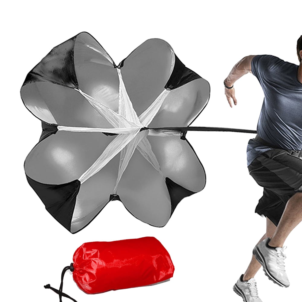 Running Speed Training Resistance Parachute Running Sprint Chute Soccer ...