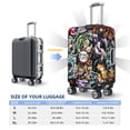 Demon Slayer Infinity Castle Suitcase Cover Elastic Washable Luggage ...