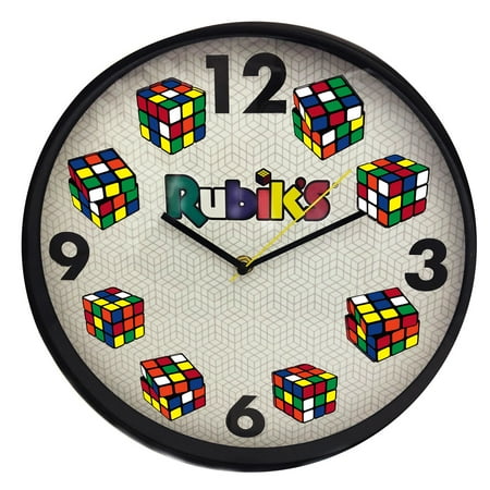 Rubik's Time to Solve 12" Wall Clock - Walmart.com