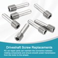 8 Pack Driveshaft Screw Pins, M4x12x4mm Universal Stainless Steel Drive ...