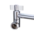 SDFGTstore Universals Stainless Steels Shower Head Extension Rod ...