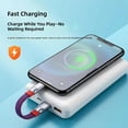6A Fast Charging USB to USB C Cable Braided Reinforced Data Sync Wire ...