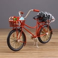 LeeQinersw 1:10 Scale Alloy Simulation Vehicles Finger Bike with Xmas ...