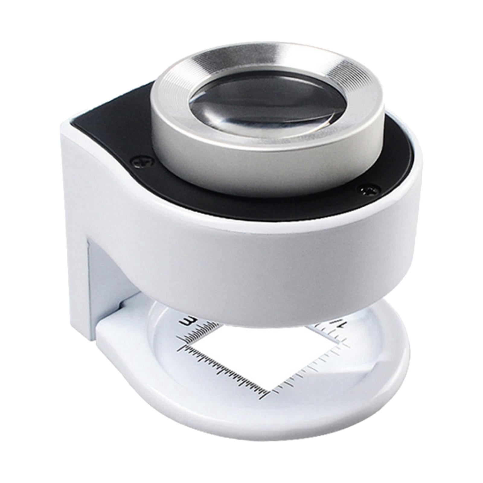 Magnifying Glass 30x Illuminated Accessories Metal Scale Yinane lupas ...