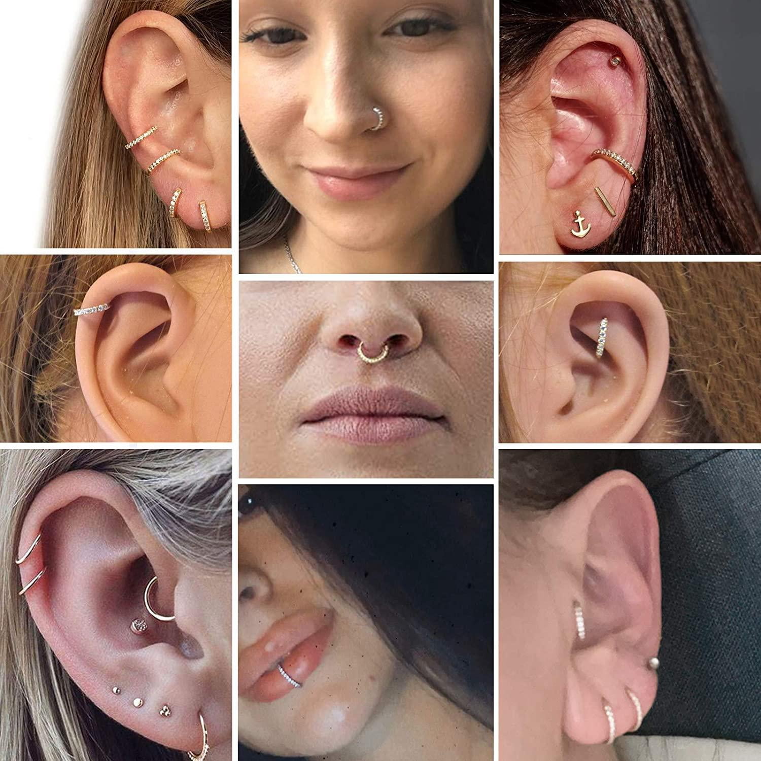 Ear Piercings Tragus Men