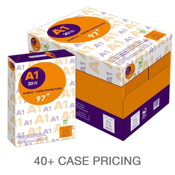 A1 - Premium Printer Paper; Ledger, 11 in x 17 in., 97 Bright, 20 lb ...
