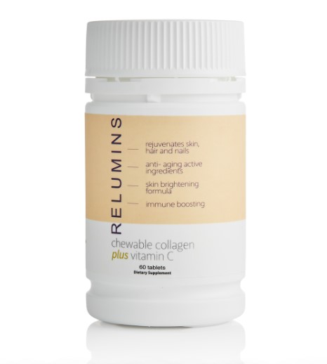 Relumins Advanced White Collagen MAX Formula- Chewable - Firms, Whitens ...