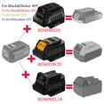 Adapter for Black and Decker 40V Battery To Work for Mil*wau*kee 18V ...