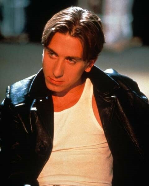 Tim Roth in white t-shirt & leather jacket Mr Orange Reservoir Dogs ...