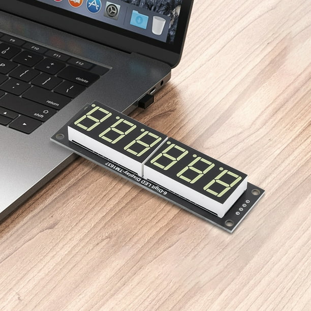 Módulo De Pantalla Led Módulo Led Digital De 0,56 Pulgadas Tm1637 De 6 ...