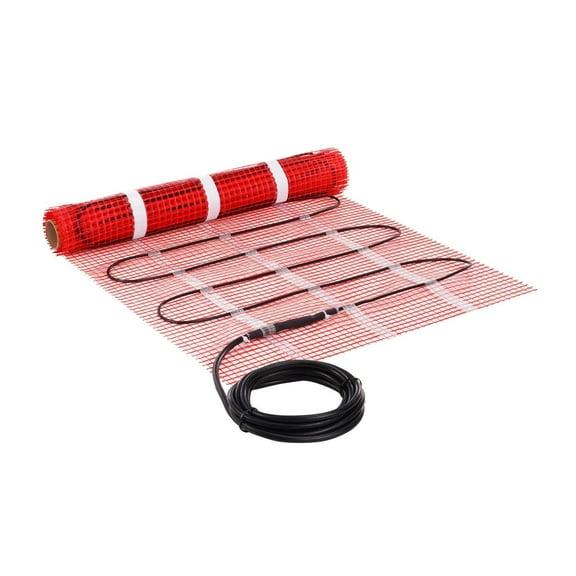 VEVOR Floor Heating Mat 30 sq.ft Copper Core Electric Warm Tile Heated ...