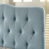 PRI King Velvet Upholstered Soft Shape Headboard in Bronze - Walmart.com