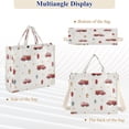 Corduroy Tote Bag for Women Shoulder Handbags Fashion Ladies Purses ...