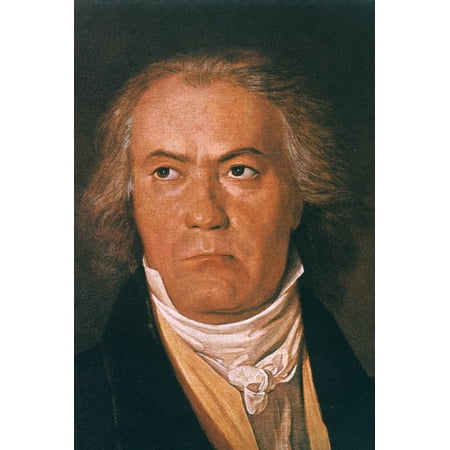 Ludwig Van Beethoven /N(1770-1827). German Composer. Detail Of An Oil ...