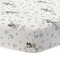 Lambs & Ivy, Nursery Crib Bedding Set, 3-Piece, Moonlight Mickey Mouse ...