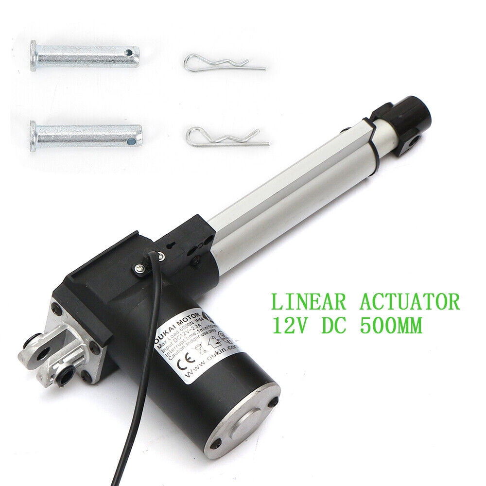 20 inch Electric Stroke Linear Actuator 6000N/1320lbs Max Lift Heavy ...