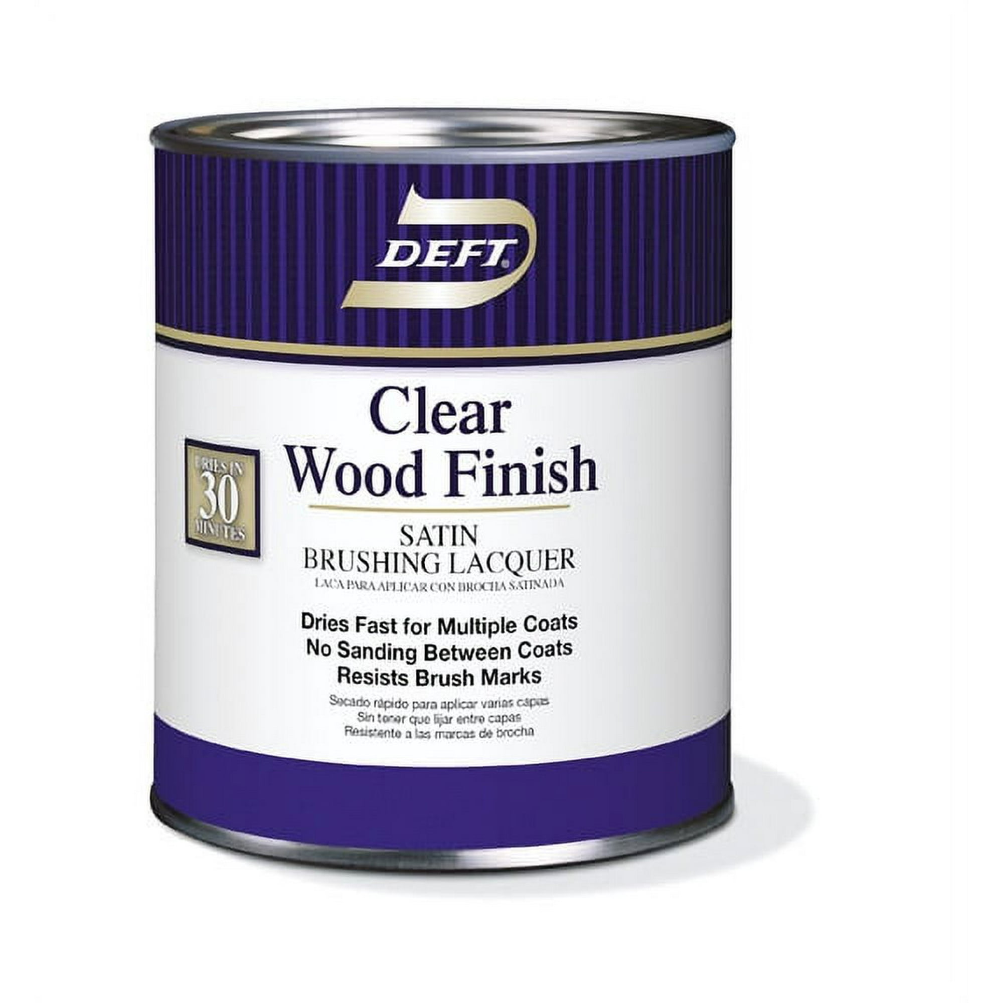 Click here for Deft Interior Clear Wood Finish Satin Brushing Lac... prices