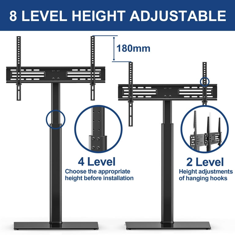 FITUEYES Universal TV Stand Base with Swivel Mount, Corner FITUEYES Universal TV Stand Base with Swivel Mount, Corner