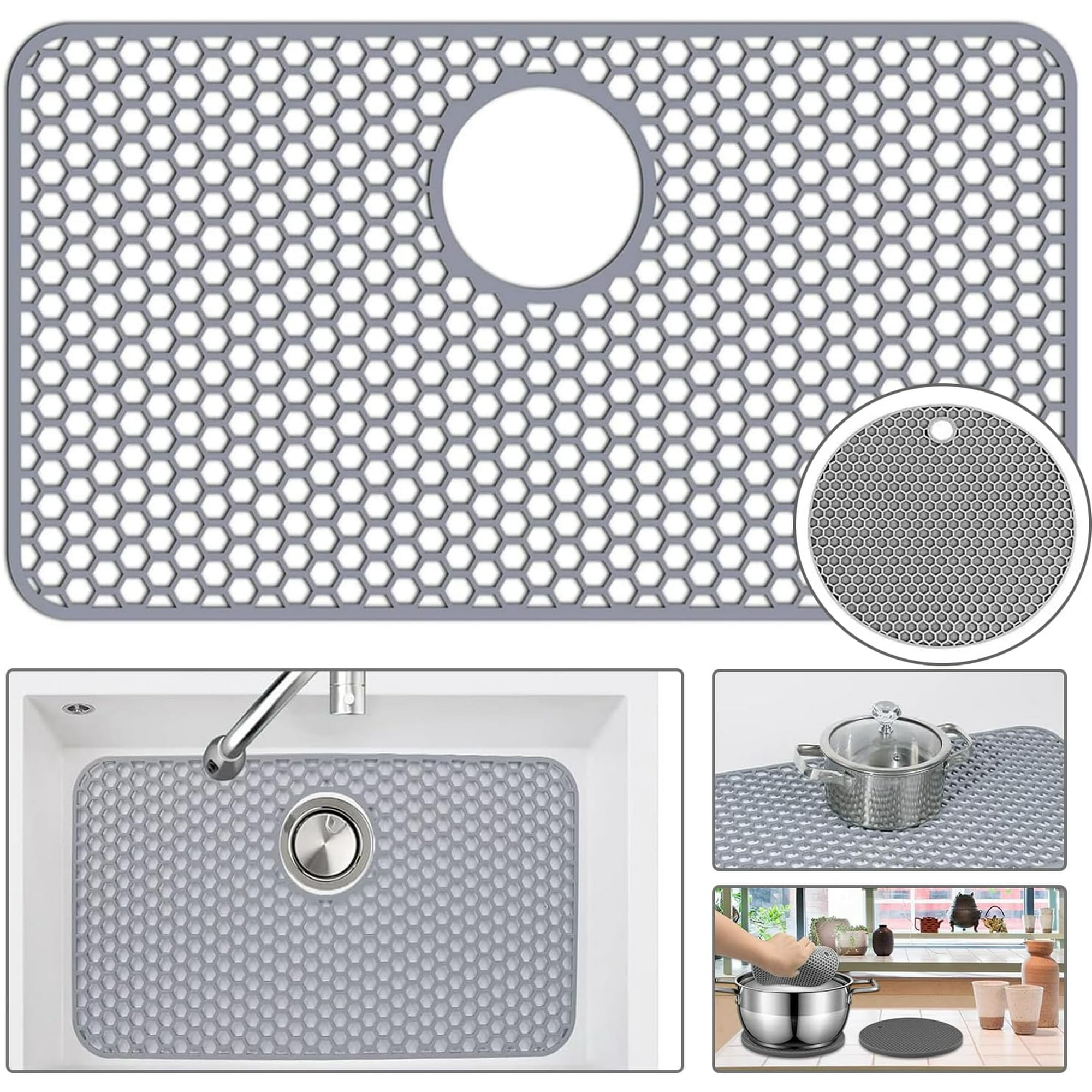 Click here for Salafire Silicone Sink Protectors For Kitchen Sink... prices