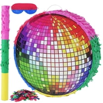 JUGAAD LIFE Pink Bow Pinata Party Supplies Pinata Bundle with Blindfold ...