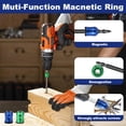 5PCS Strong Magnetic Screw Ring, 1/4 Inch Universal Magnetic Bit Holder ...