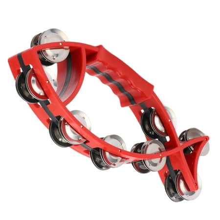 Tambourine for Kids, Plastic Handheld Fish Shaped Tambourines ...