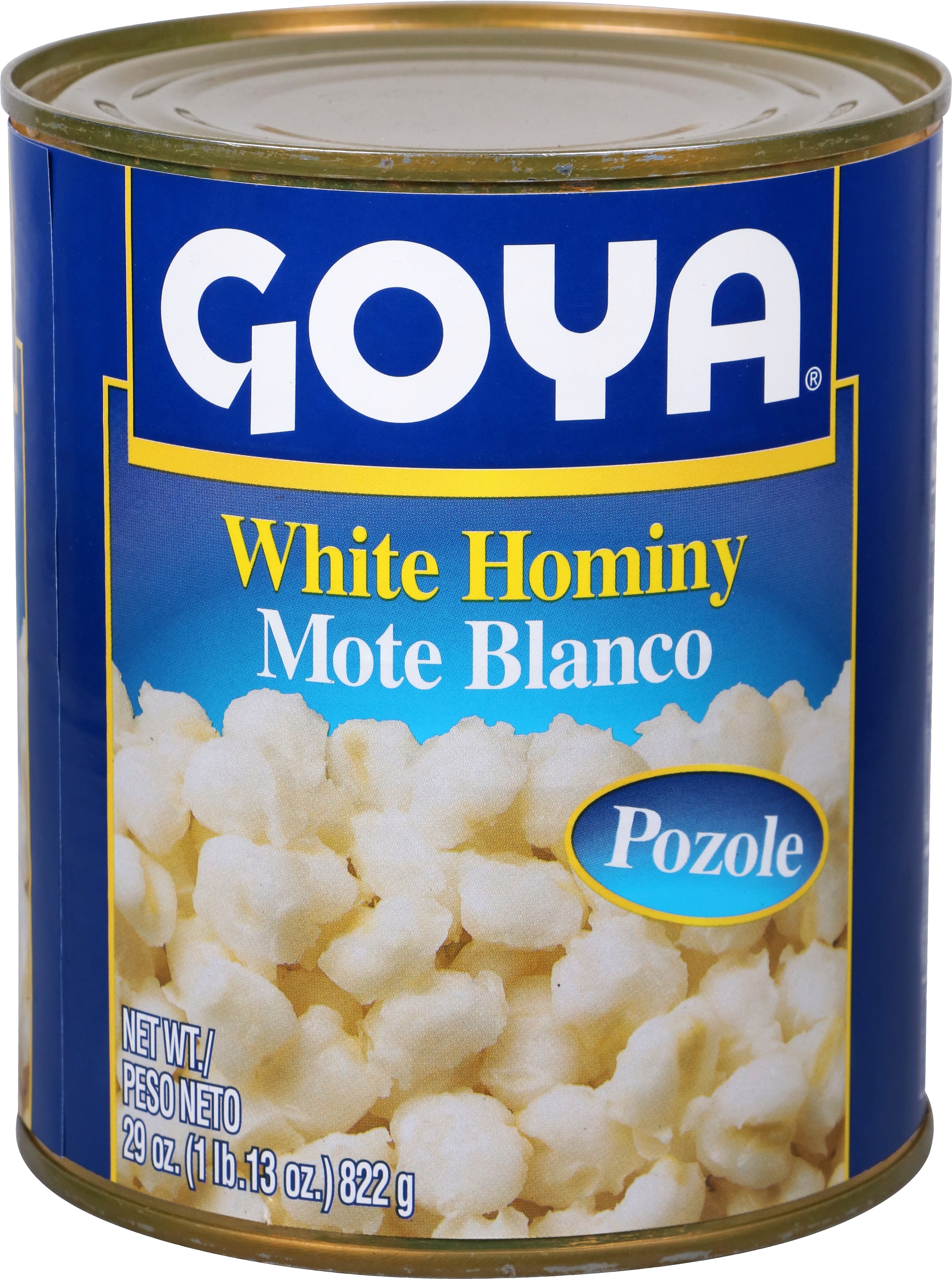 Goya White Hominy, Canned Vegetables, 29 oz - Walmart.com