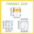 Acrylic Seasoning Jars with Airtight Lids and Spoons, Transparent Sugar ...