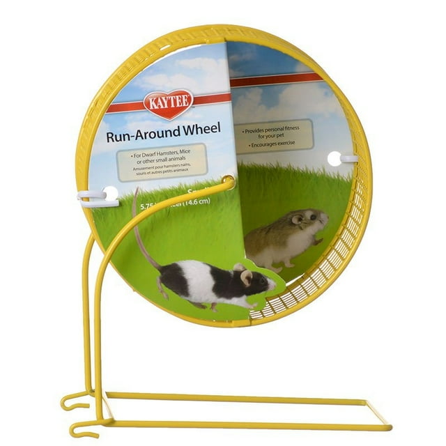 Small 6 count (6 x 1 ct) Kaytee Run Around Exercise Wheel for Small ...
