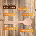 Disposable Small Wooden Spoon 3.9 inch– (Pack of 200) Mini Wooden ...