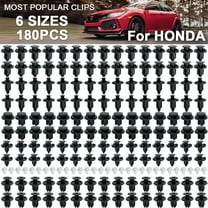 Honda 180Pcs Trim Panel Clips Bumper Fender Fastener Push Rivets ...