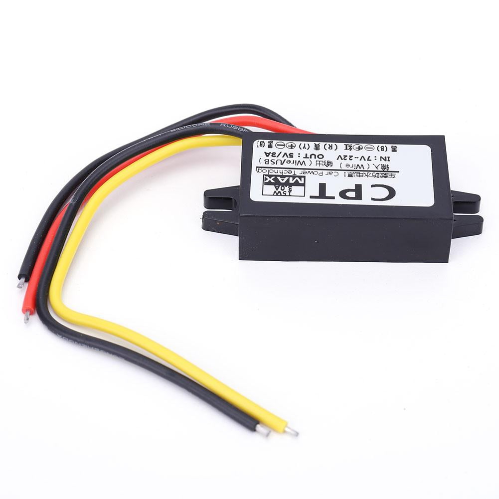 Regulador Convertidor 12V A 5V 3A 15W CPT DC/DC (Sin Micro USB) | Walmart en línea