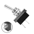 Heavy Duty Toggle Flick Switches 12V ON/OFF Car Dash Light Metal 12 ...