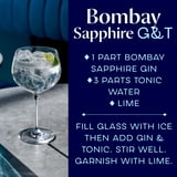 Bombay Sapphire Gin, 1.75 L Blue Bottle, ABV 47% - Walmart.com