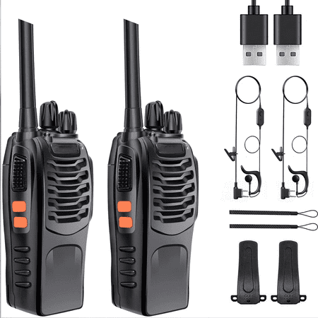 SHTUUYINGG 88E rechargeable remote control intercom, 446 MHz 16 channel ...